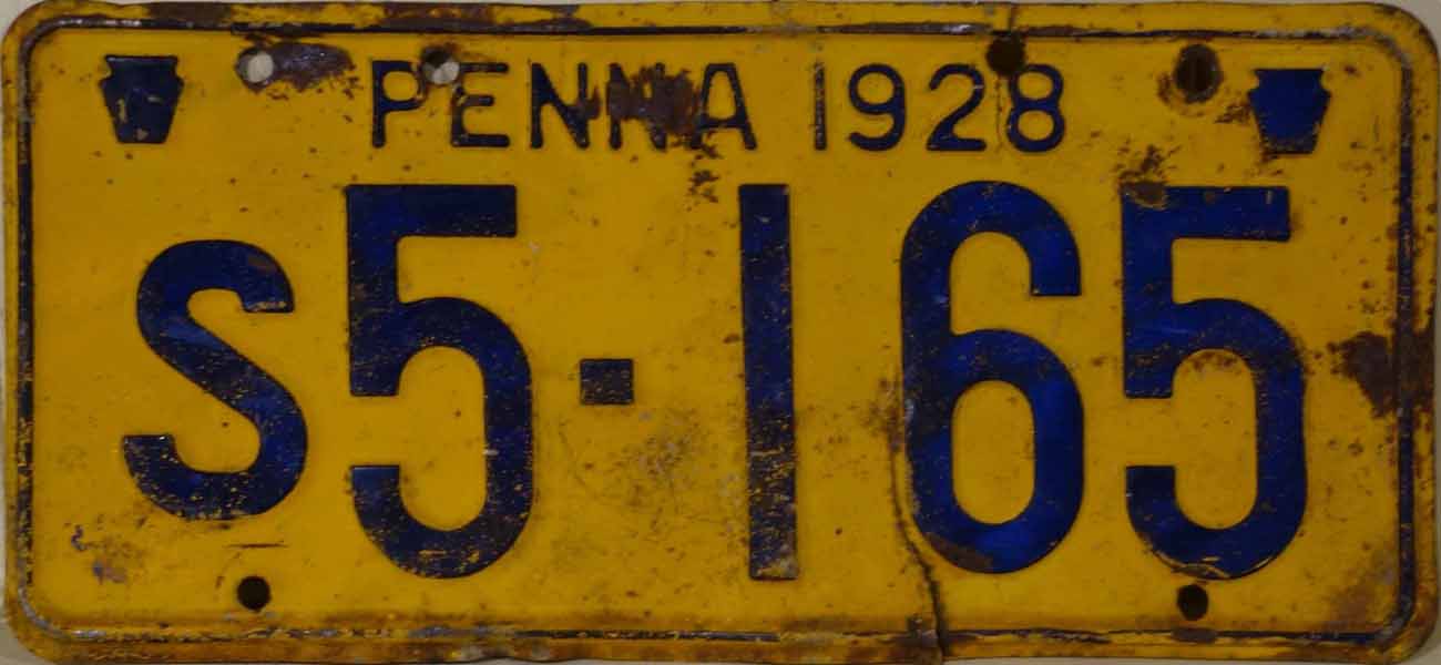 PA PLATES (Pennsylvania License Plates)